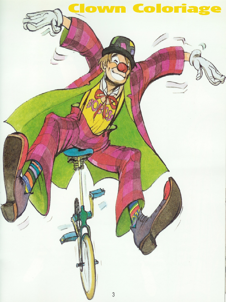Clown coloriage Clowns Dessin Clown à Imprimer